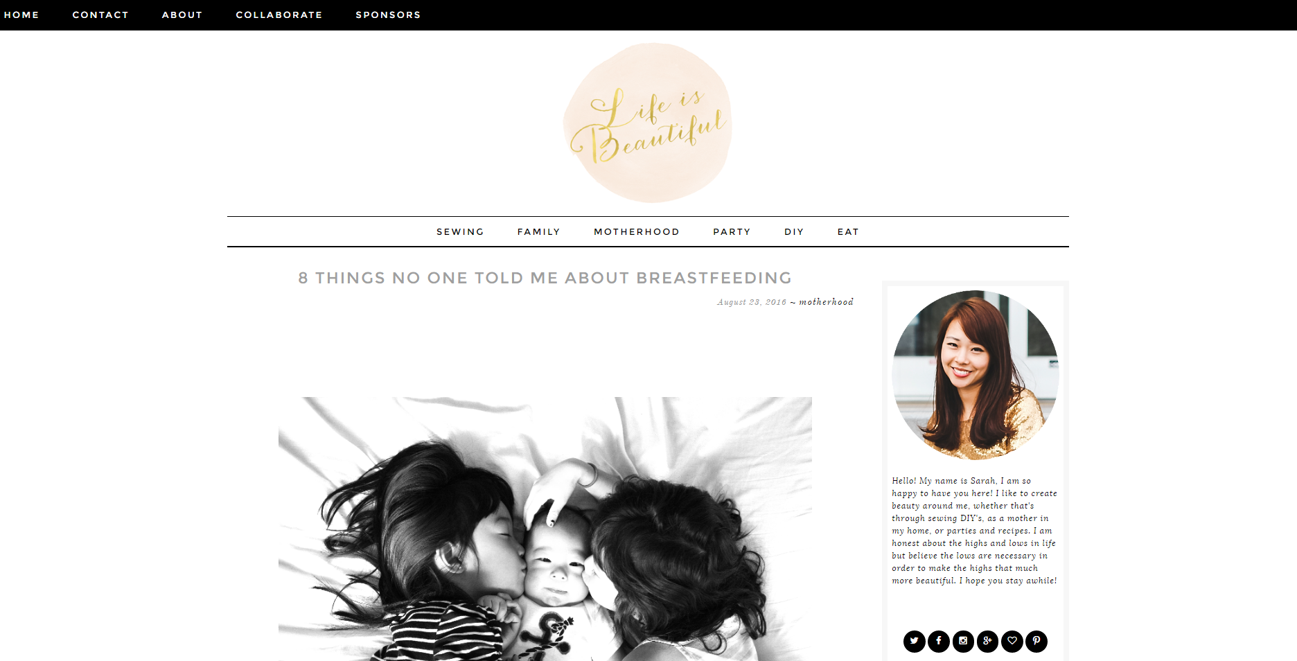 MY NEW BLOG DESIGN! | Life is Beautiful