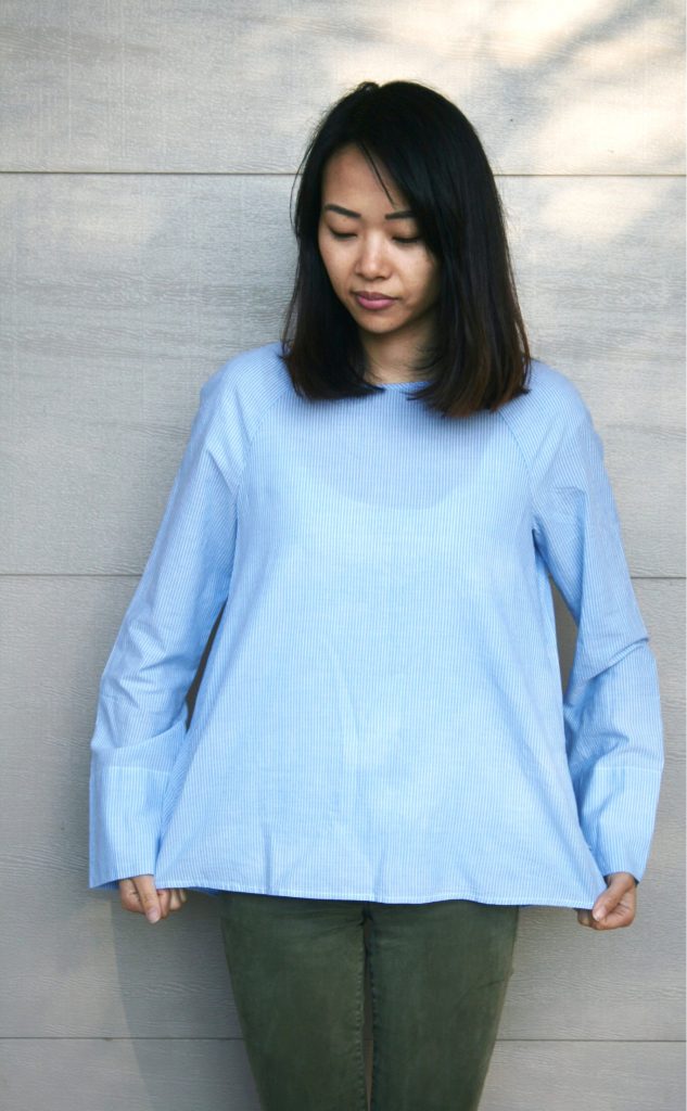 DIY: PLEATED RUFFLE SLEEVE TOP REFASHION | Life is Beautiful