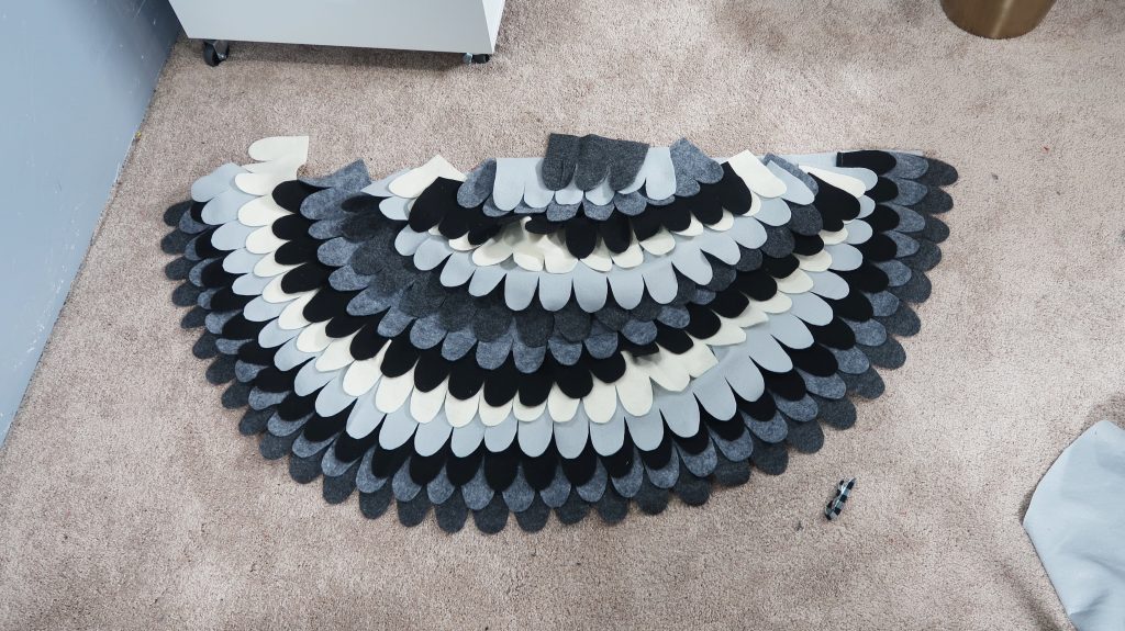 How to Make Easy Felt Feather Wing Costume | Life is Beautiful