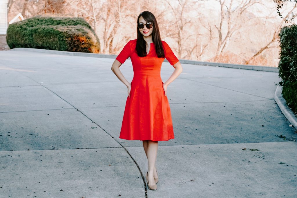 Red Dress for a Special Occasion DIY | Life is Beautiful