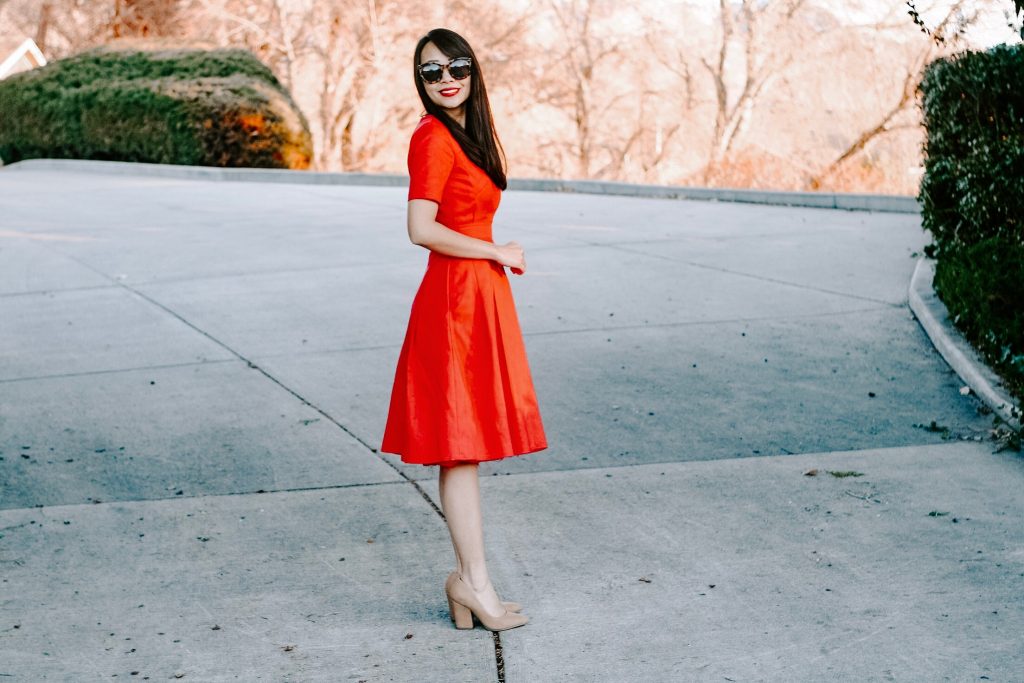Red Dress for a Special Occasion DIY | Life is Beautiful